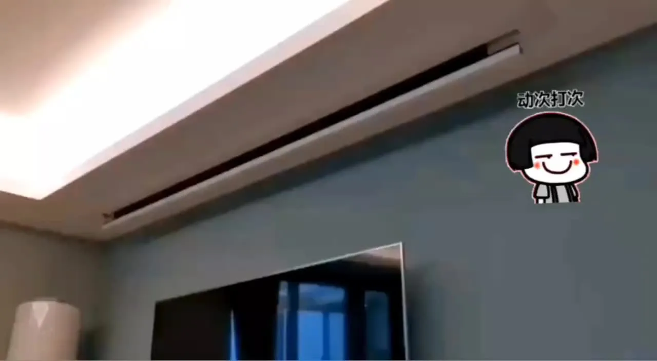 Concealed In Ceiling 150 Electric Tab Tensioned Projector Screen For ...