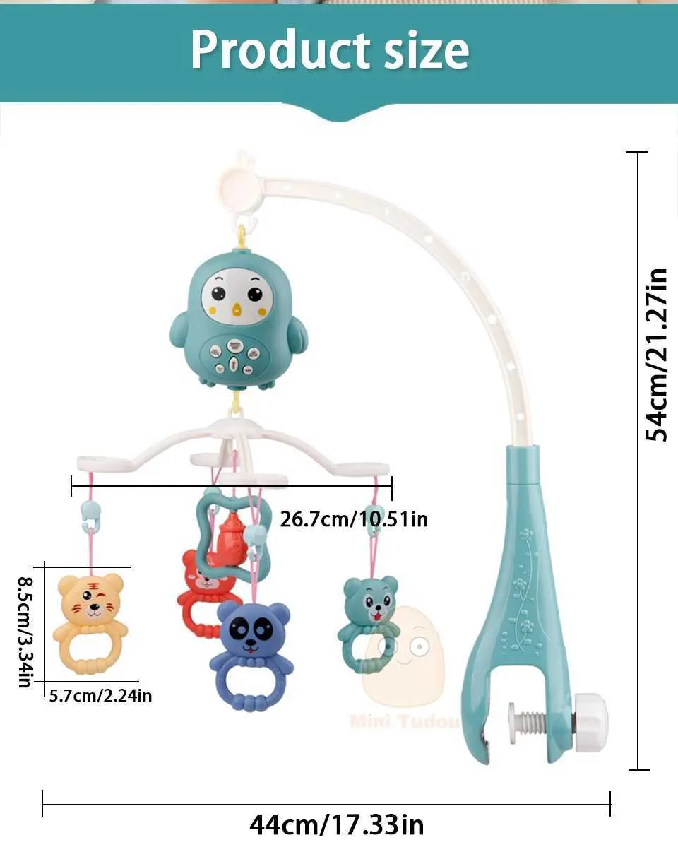 DHgate.com:Baby Mobile Rattles Toys for Newborn, Crib Bed Bell Toddler ...