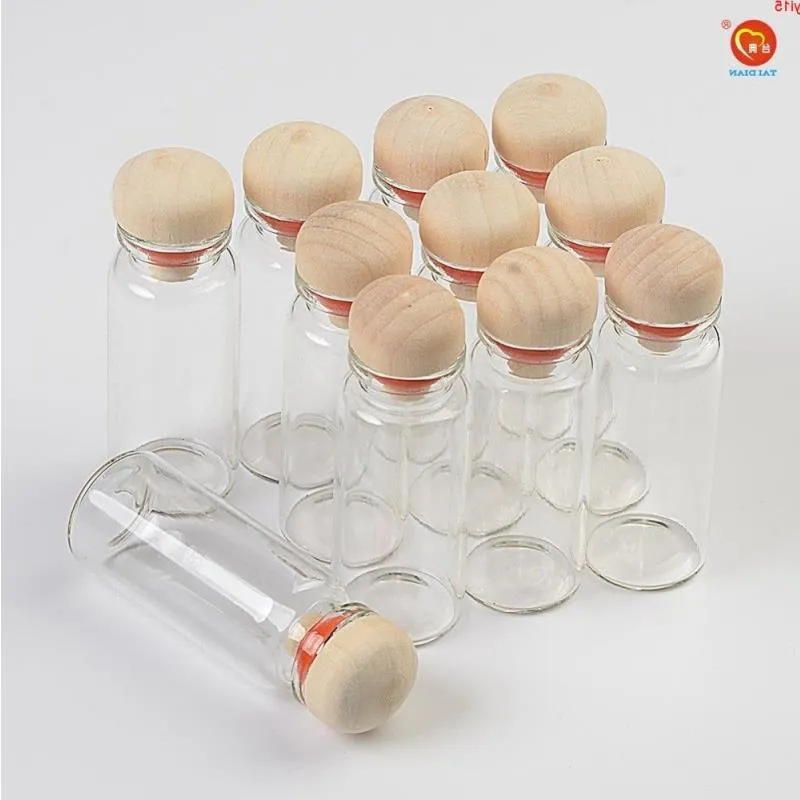 Wholesale Transparent Hardwood Jars 12ml Empty Containers For Earrings ...