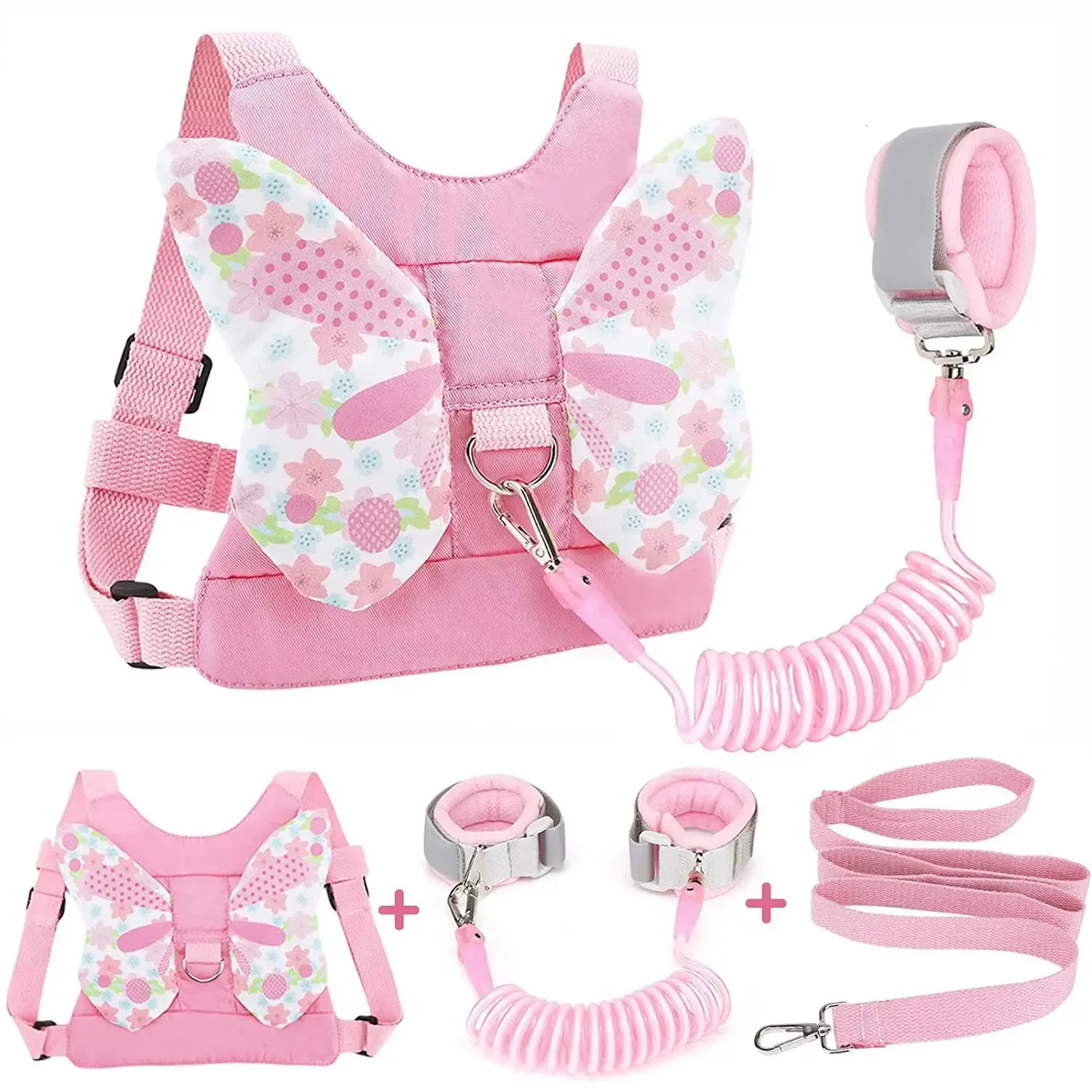 Toddler Backpack with Safety Leash & Wrist Link - Kids Backpack with ...