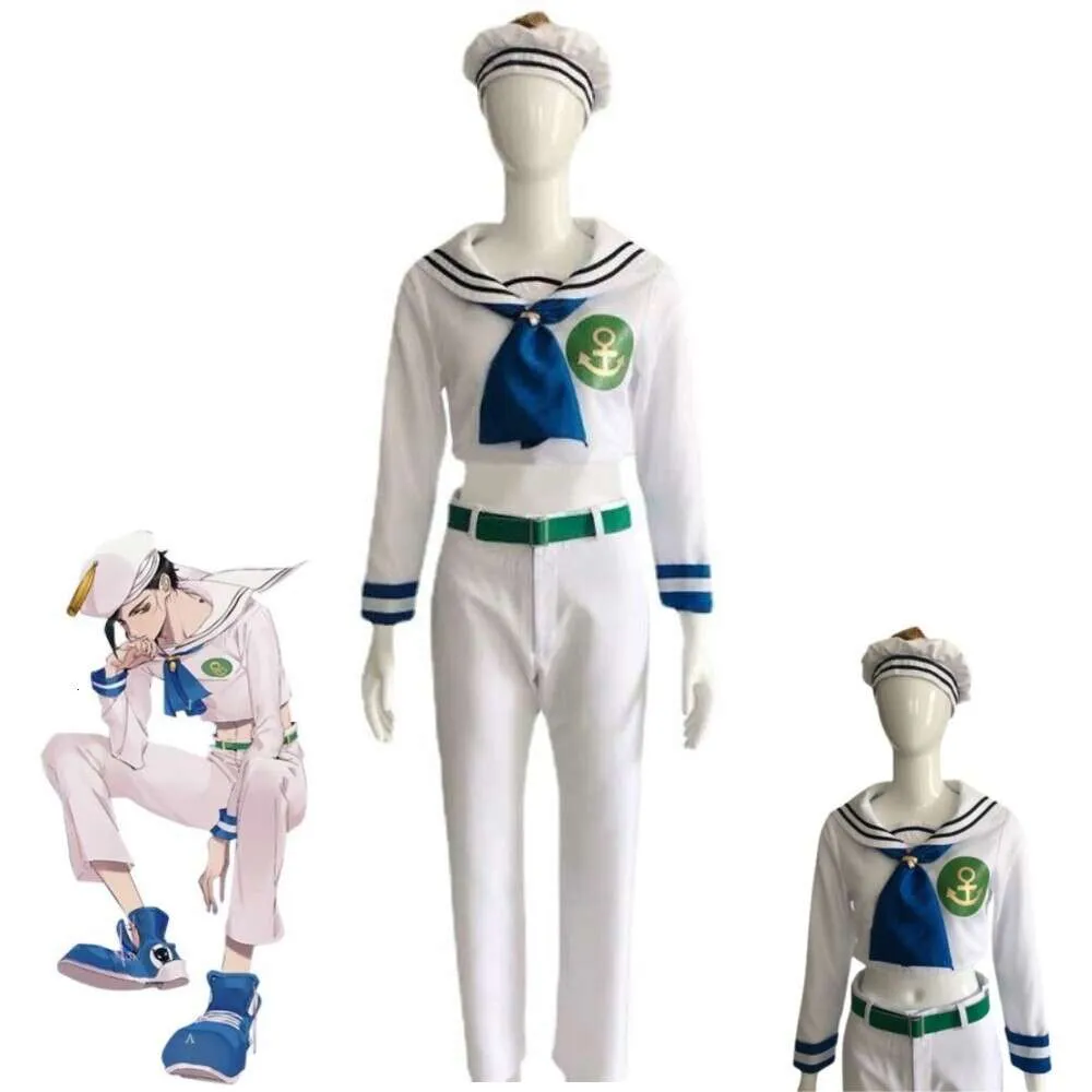 JOJOLION Higashikata Josuke Gappy Cosplay Costume School Sailor ...