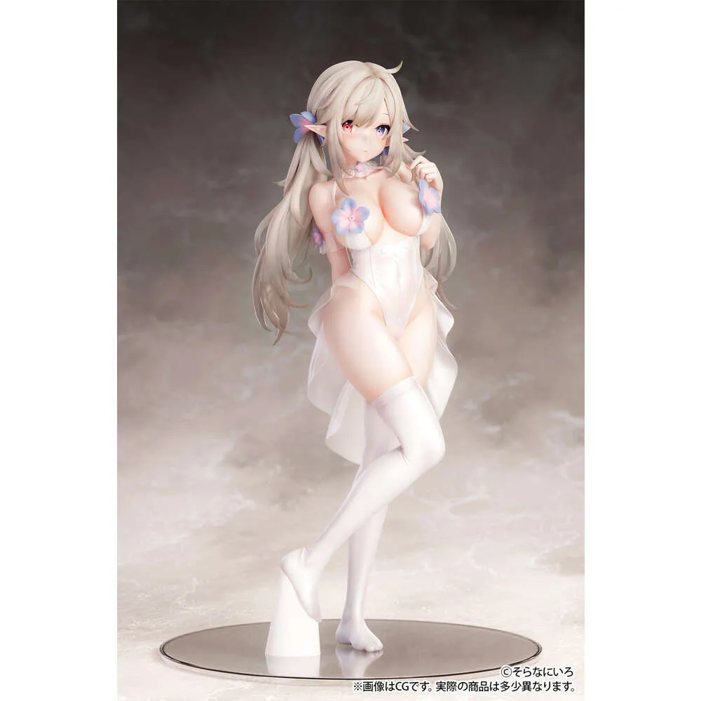 Finger Toys Japanese Anime Elf Figures Pure White PVC Action Dolls For ...