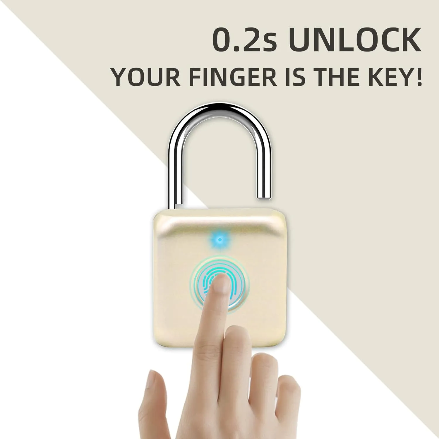 DHgate.com:Smart Fingerprint Padlock with Remote Control - Waterproof ...