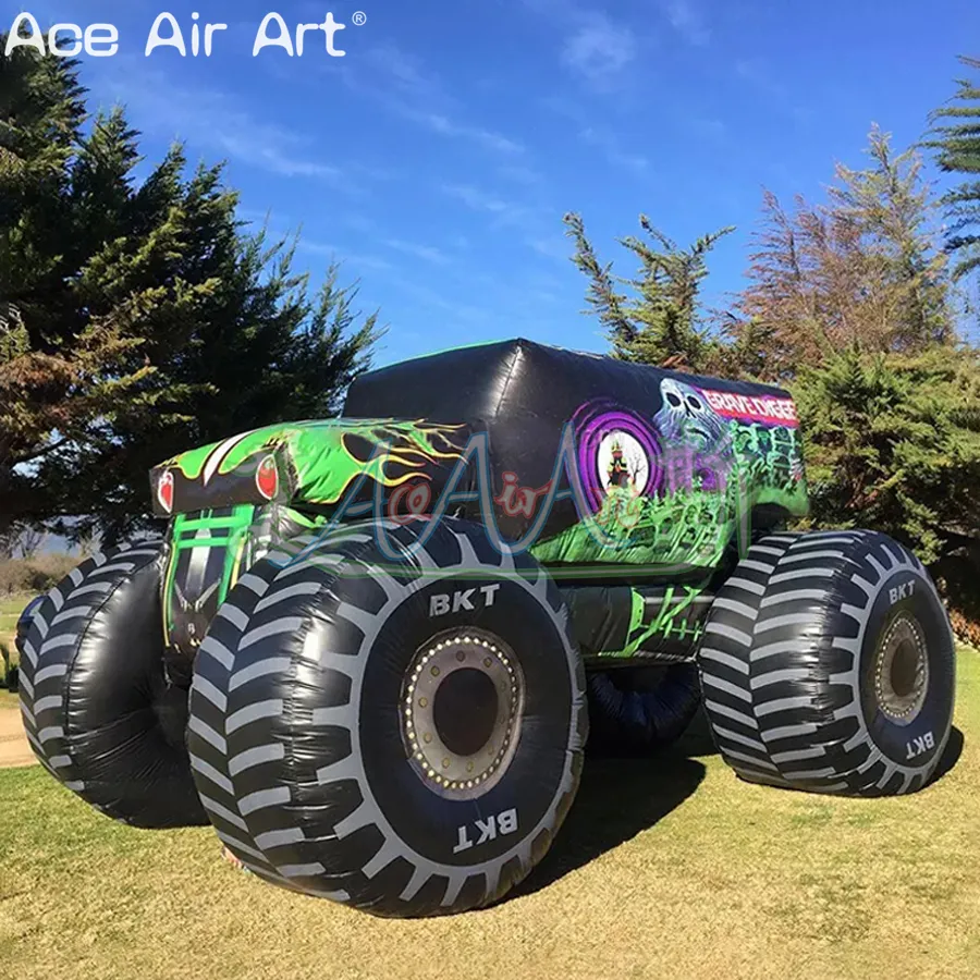 DHgate.com:Inflatable Military Green Jeep Outdoor Advertising Car for ...