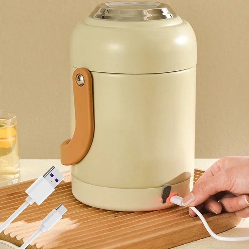 DHgate.com:USB Electric Heated Lunch Box, Portable Thermal Bento Box, 1.9L/2.2L Stainless Steel ...