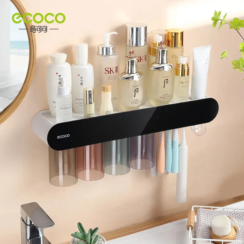 Magnetic Toothbrush Holder Set - Inverted Toothbrush Cups, Automatic ...