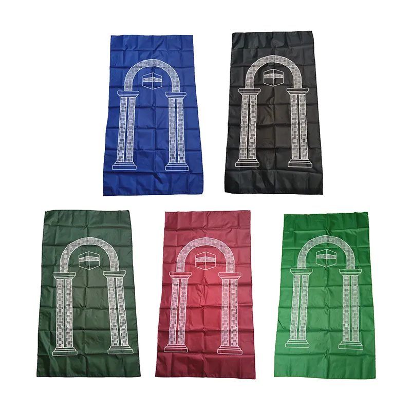 Portable Muslim Prayer Rug Waterproof Travel Pocket Prayer Mat, Braided ...