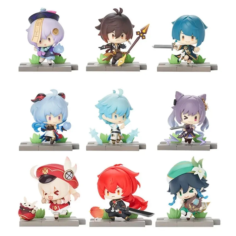 Genshin Impact Battlefield Heroes Zhongli Liyue Keqing Qiqi Chongyun ...