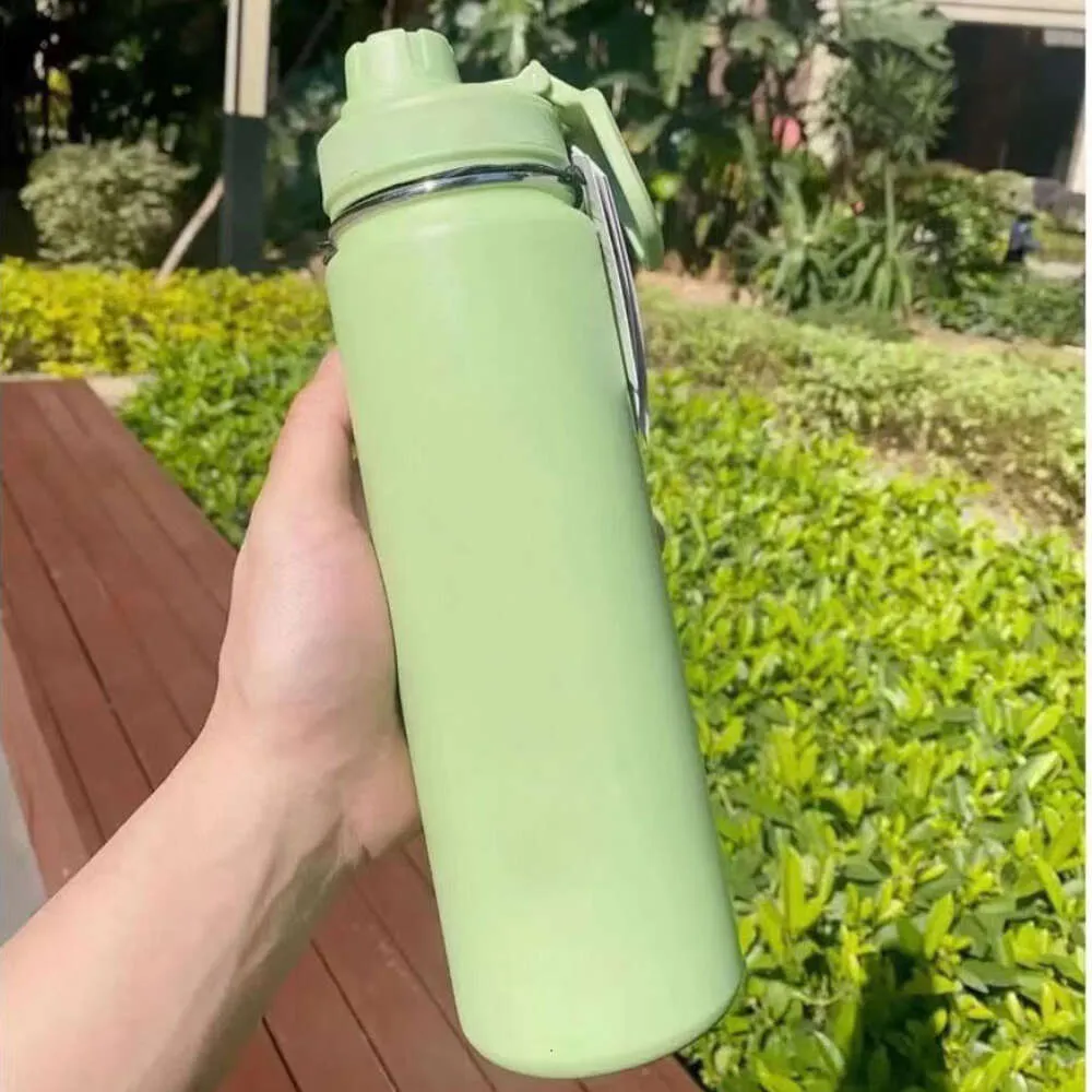 DHgate.com:710ml Insulated Stainless Steel Water Bottle, Leakproof Sport Gym Vacuum Bottles ...