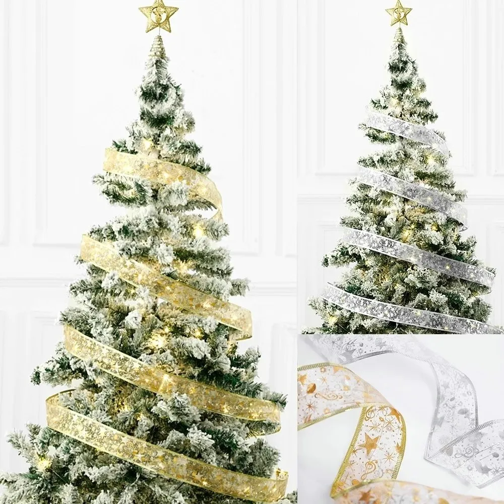 DHgate.com:Christmas Tree Ribbon Light String - LED Satin Ribbon Fairy ...