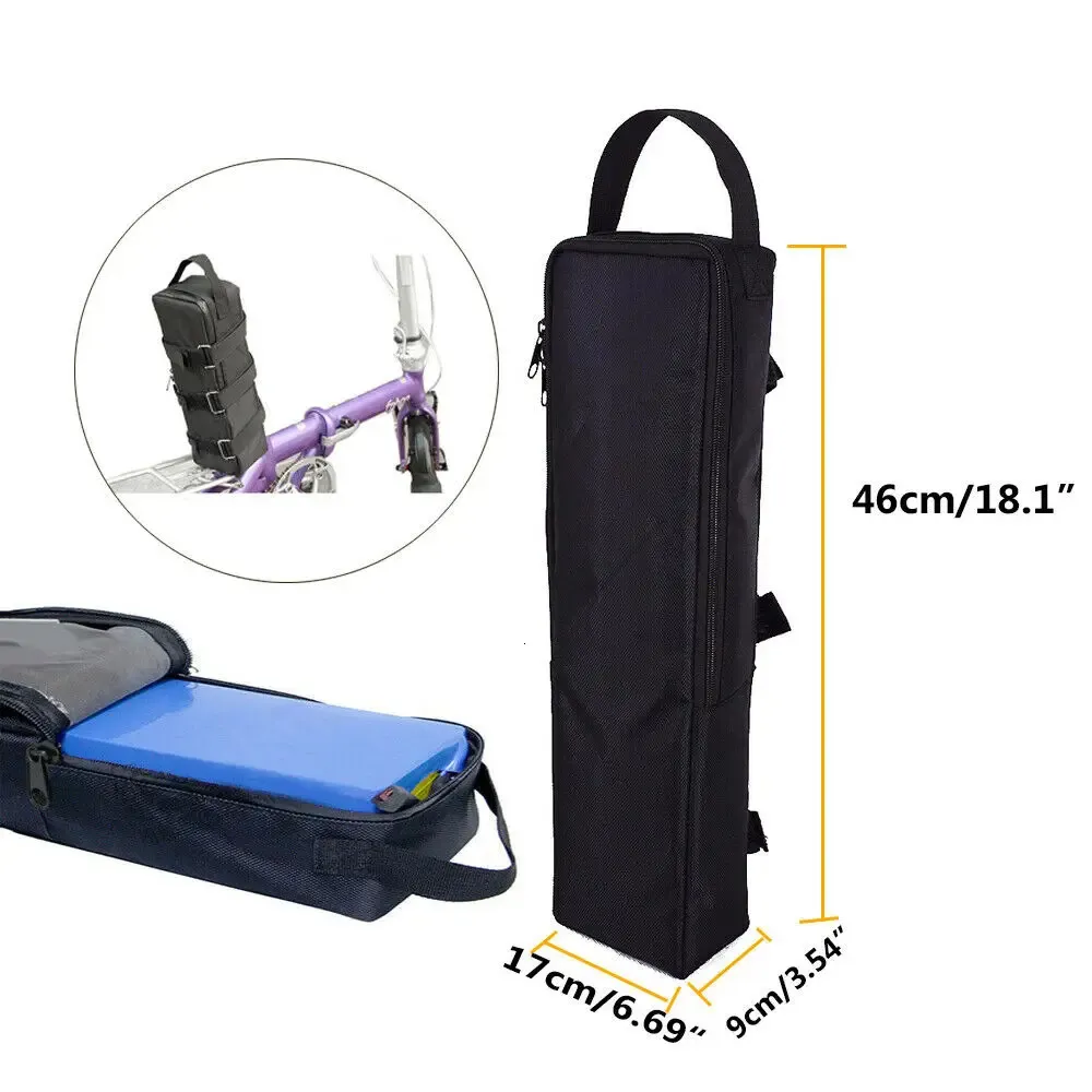 DHgate.com:Waterproof E-bike Pannier Bag with Protective Li-ion Battery ...