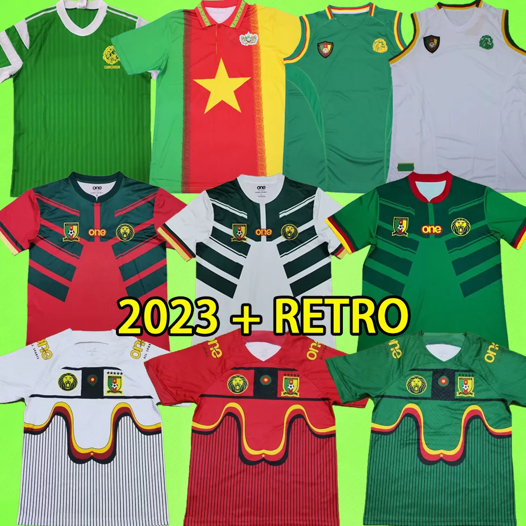 23/24 Cameroon Soccer Jerseys 2023 2024 ANGUISSA ABOUBAKAR BASSOGOG ...