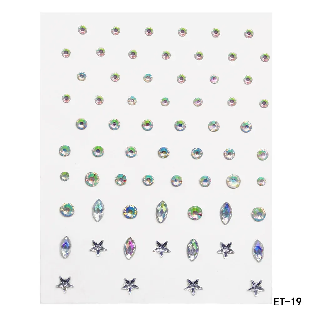 Waterproof Fake Beauty Mark Tattoo For Eye, Forehead, And Body Makeup ...