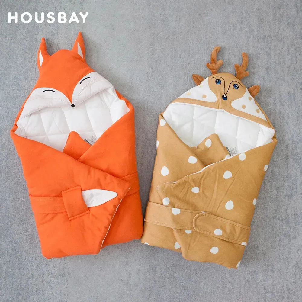 DHgate.com:100% Cotton Cartoon Swaddle Wrap Blanket Sack for Newborns ...