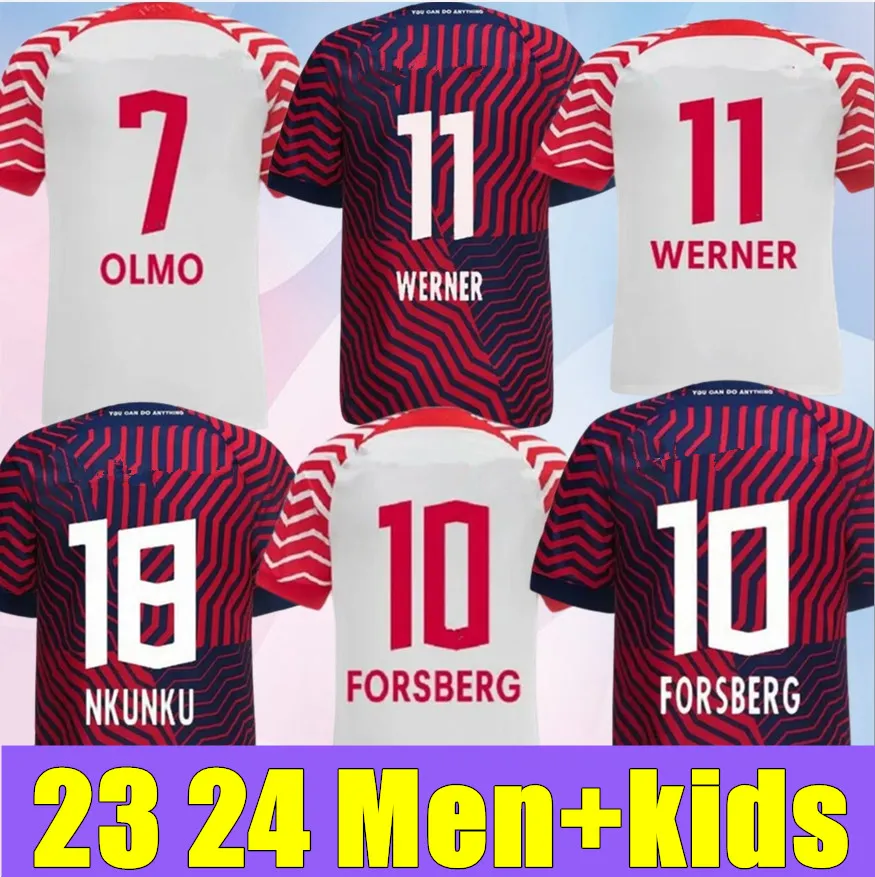 2023 2024 RB NKUNKU Leipzigs SIA World Cup Soccer Shirts Men's And Kids ...
