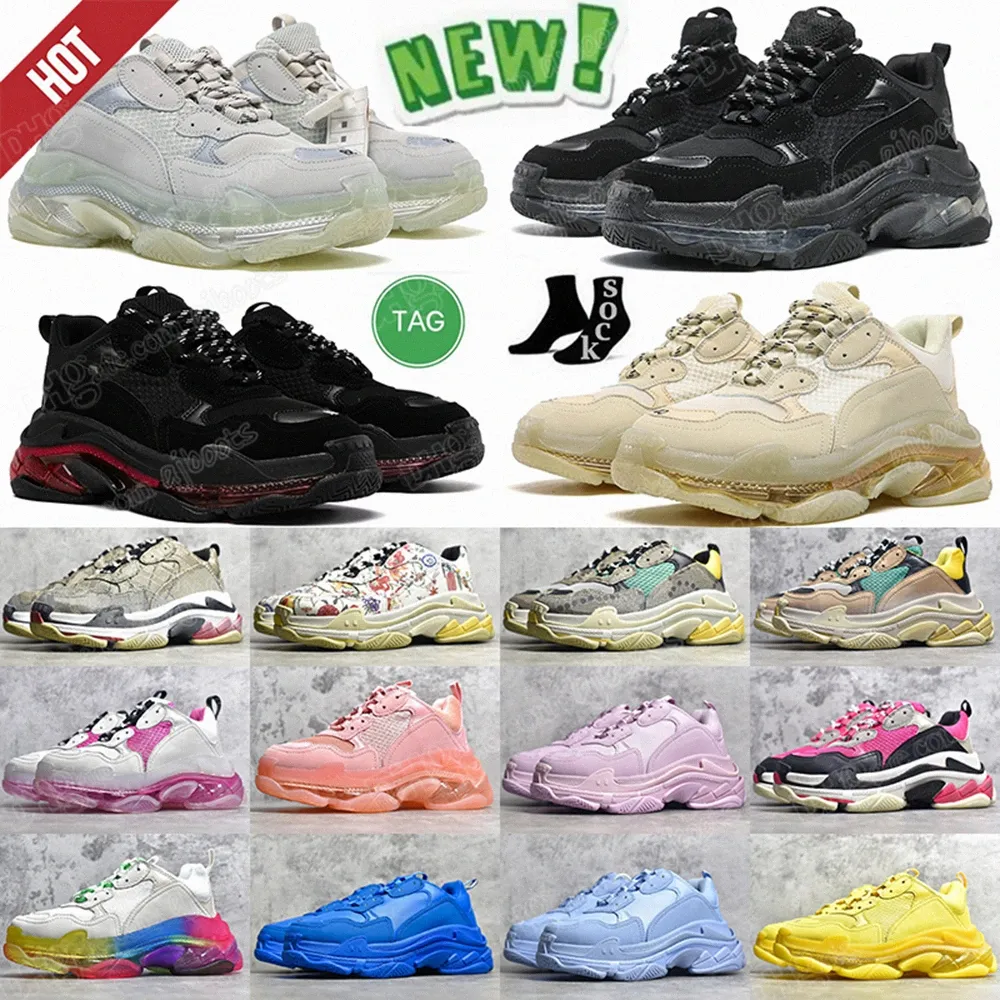 Bulk Designer Casual Shoes Paris 17FW Triple S Sneakers... From ...