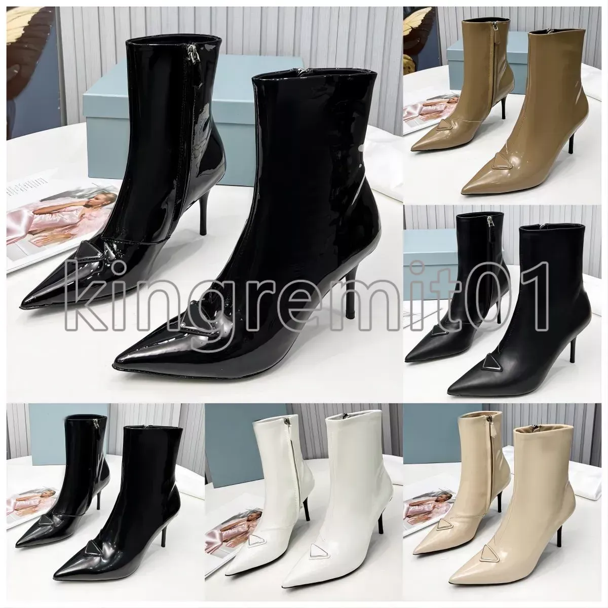Monolith Re Nylon Combat Boots Designer Leather Ankle Boots With Pouch ...