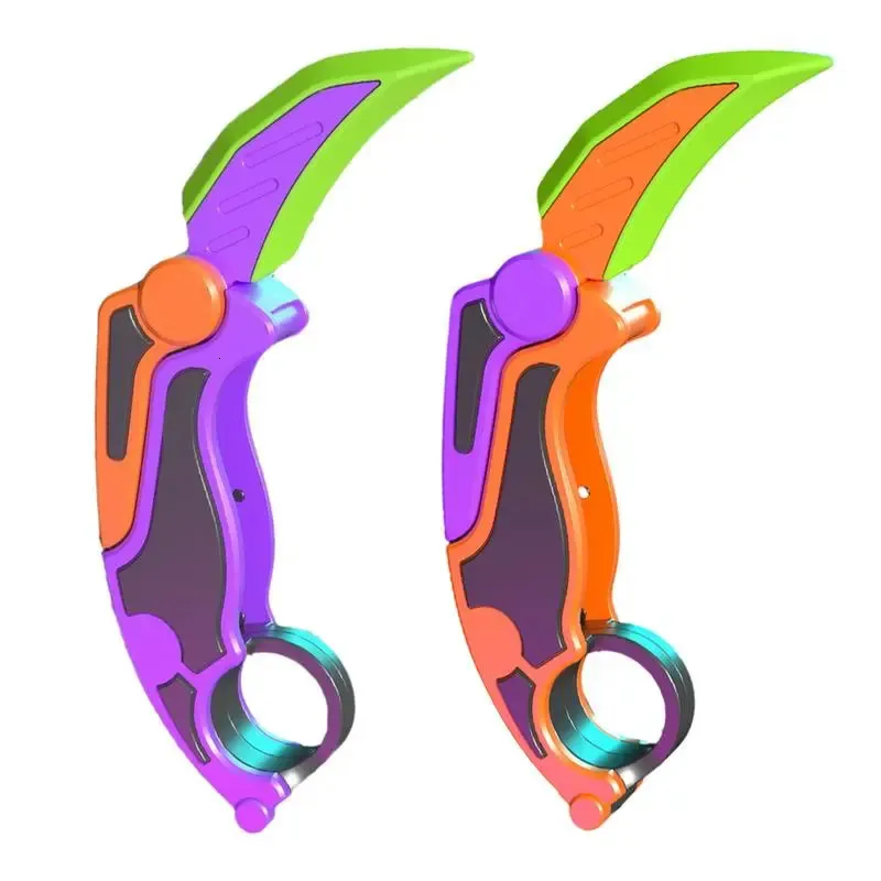 DHgate.com:Luminous 3D Printed Gravity Claw Knife Toy for Stress Relief ...