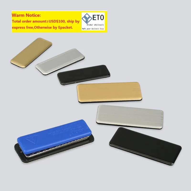 Wholesale lot Reap Business Name Tag ID Badge Personalized Laser ...