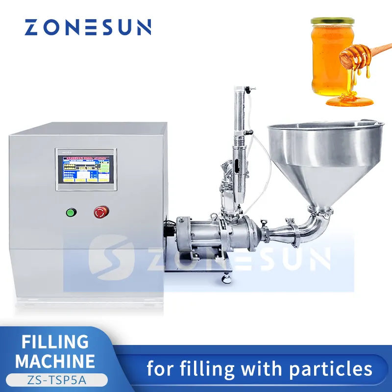 Condiment Dispenser Pump Precise Filling Machine For Thick Pastes ...