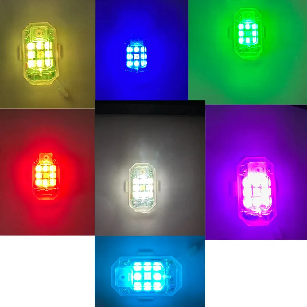 LED Strobe Light With Remote Control Motorcycle, Car, Bike, Scooter ...