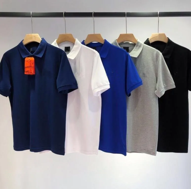 Men's Polo Shirts: Fashion Tees with Lapel, Short Sleeves, Letter ...