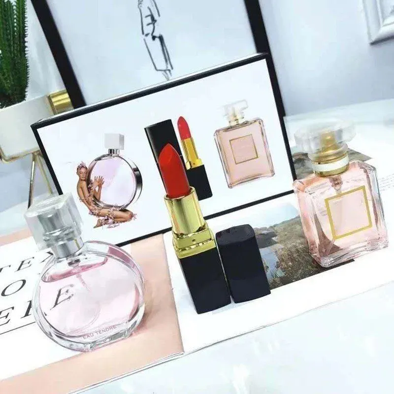 DHgate.com:Makeup Gift Set: 15ml Matte Lipstick, Perfume, CC Cream ...