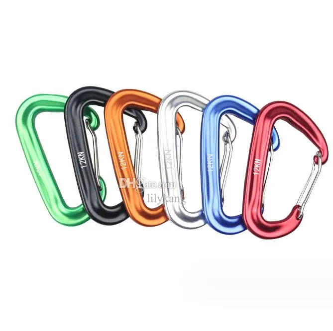 DHgate.com:Aviation Aluminum Carabiner, 7075 Metal Climbing Hook, Multi ...