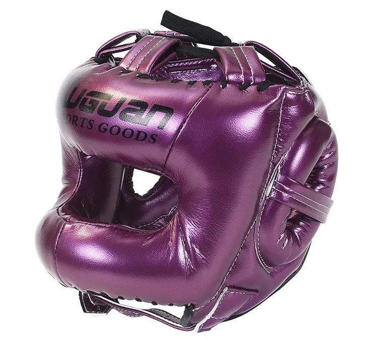 Adult Boxing Headgear - Full Protection Sparring Helmet, Karate Head ...