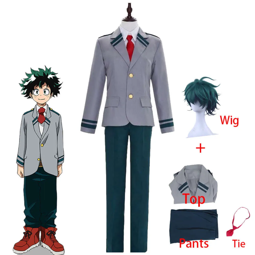 Hero Academia Uniform Izuku Midoriya Hero Costume Replica: Anime ...