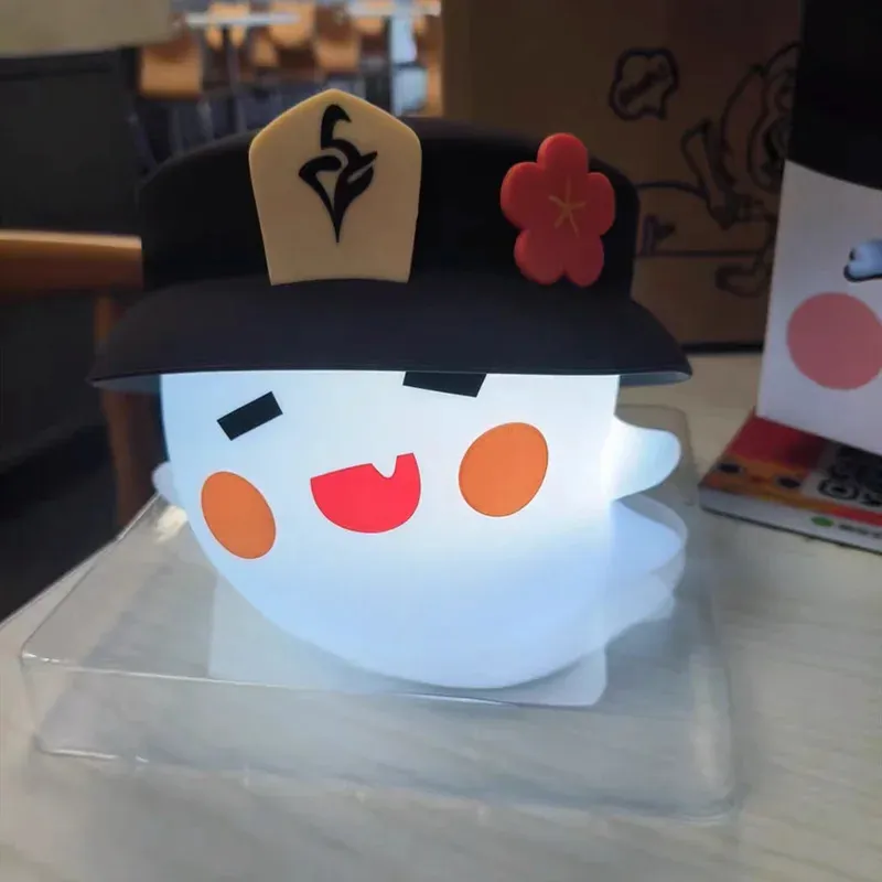 Anime Figurines Ghost Themed Night Light: Collectible Character Model ...