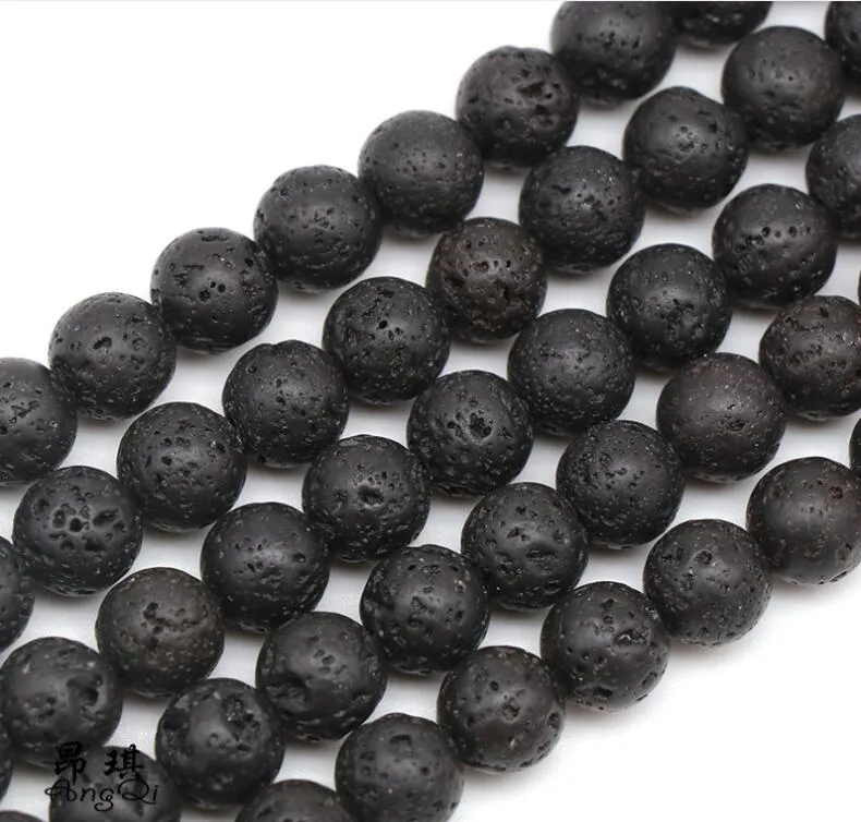 DHgate.com:DIY Jewelry 4-16mm 1strand 15inch Natural Lava Quartz ...