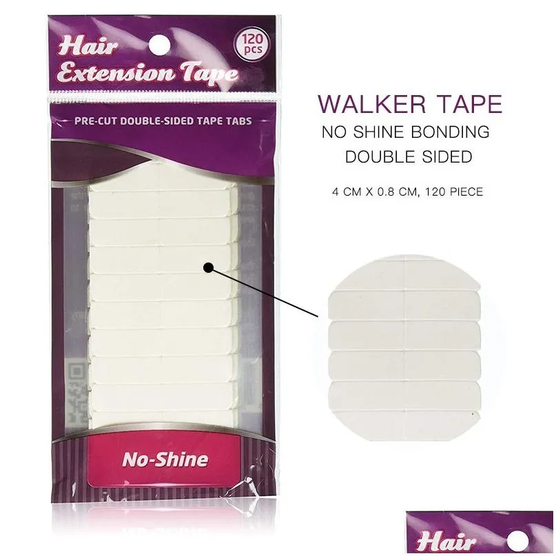 DHgate.com:10X12Pcs/Lot White Hair Extension Tape Adhesive: Strong ...