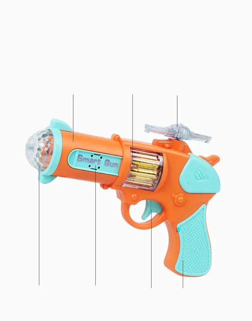 Children Toy Gun Projection Pistol Revolver Desert Eagle Smart Toy Gun ...