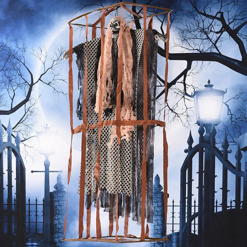 DHgate.com:Halloween Haunted House Decoration, Skull Ghost Prisoner ...
