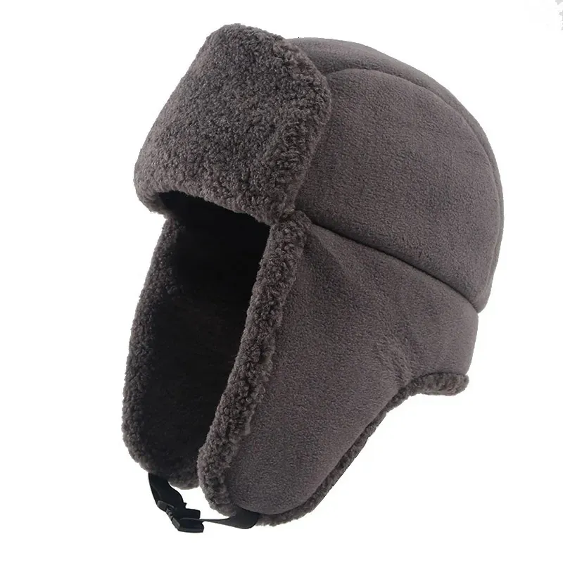 Ushanka Russian mens winter beanie/Skull Hat - Unisex Winter Bomber ...