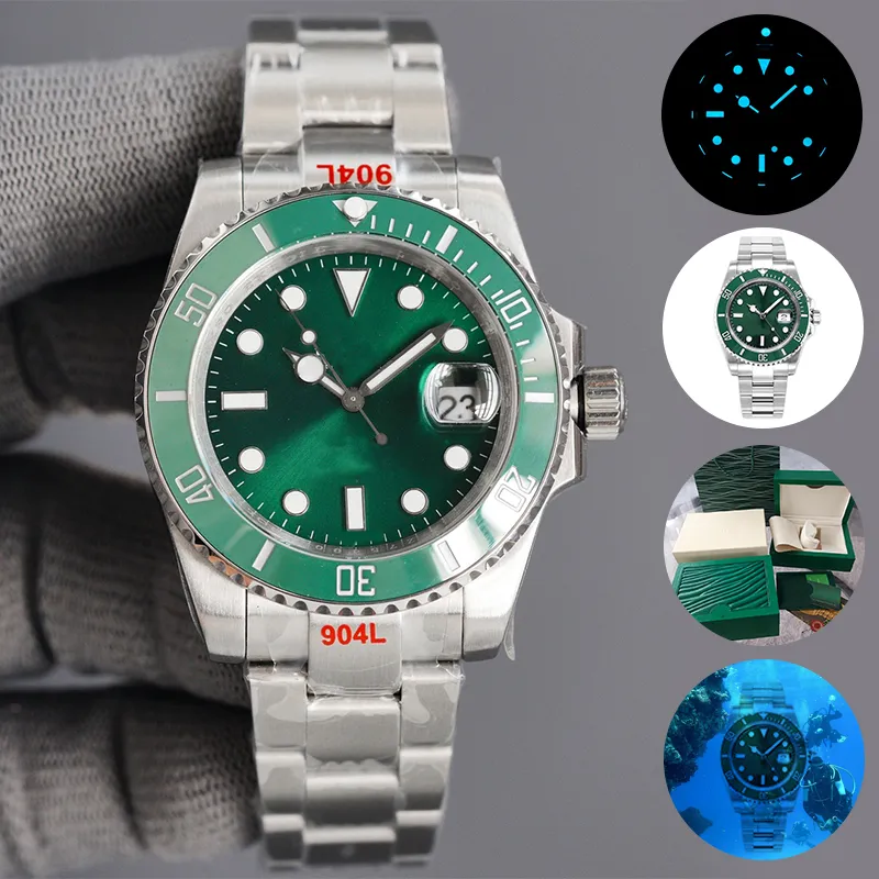 Submarine Mens Dive Watch With Glide Lock, Ceramic Bezel, Sapphire ...