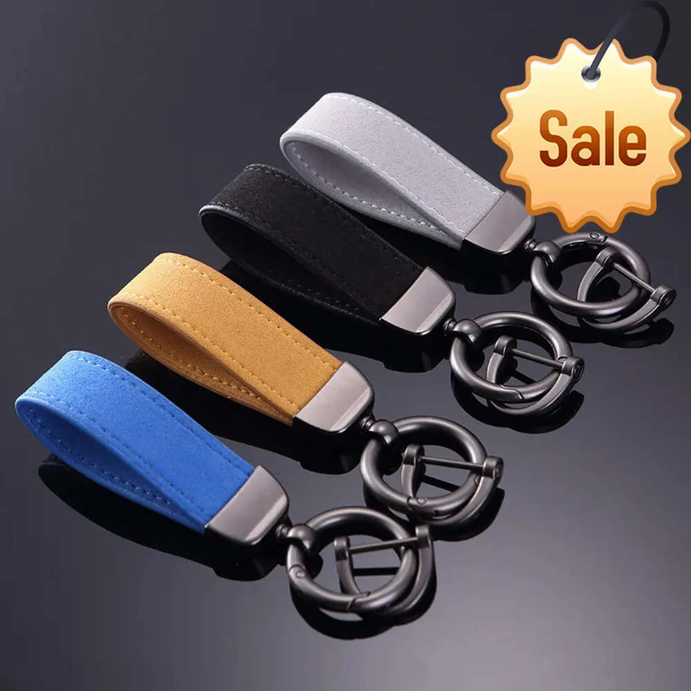 DHgate.com:Genuine Leather Keychain for Men & Women, Square Pattern ...