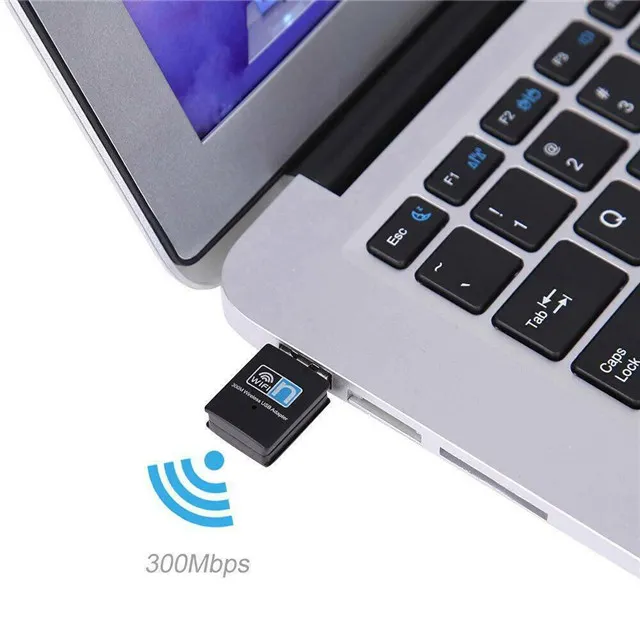 Wireless USB Wifi Adapter For TV, 300M 2.4G USB Wifi Dongle For PC, 802.11 B/G/N Network Adapter ...