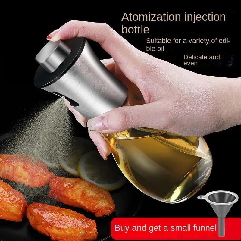 Multifunctional Oil Sprayer for Cooking - High-Pressure Glass Olive Oil ...