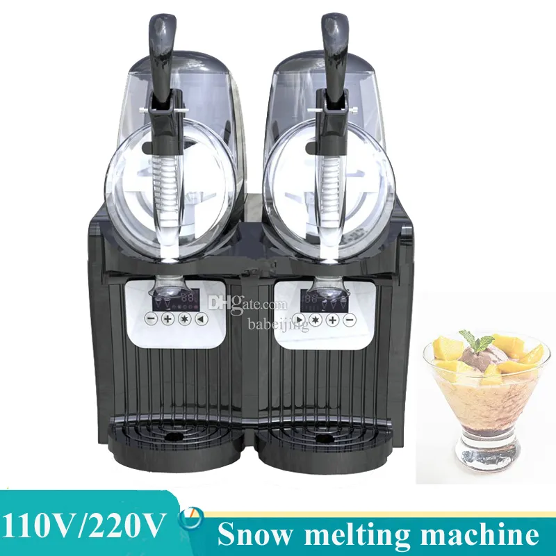 Commercial Two Tank Slush Machine - Frozen Drink Maker, Smoothie ...