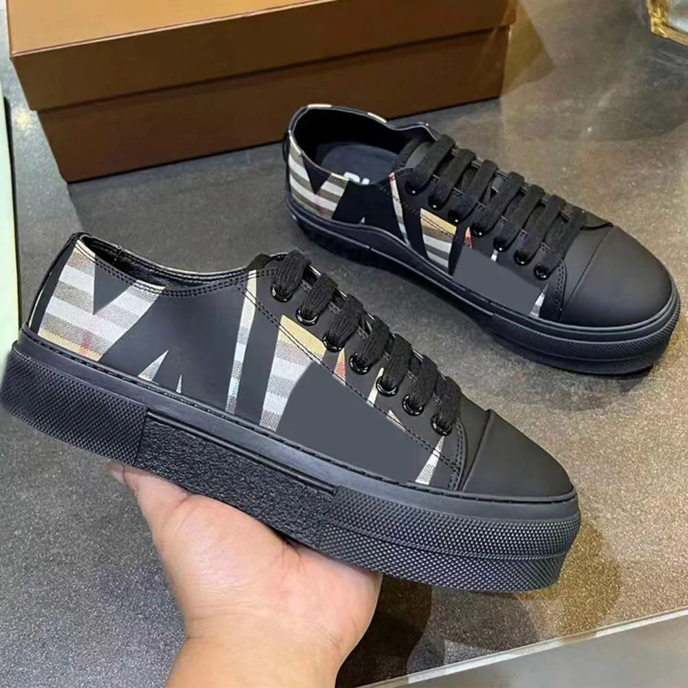 Bulk Platform Sneakers Men: Designer Casual Shoes With Print Check ...