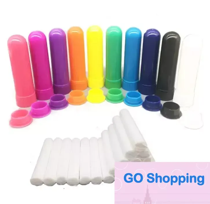 100 Pack Multi Colored Aromatherapy Inhalers With High Absorbency ...