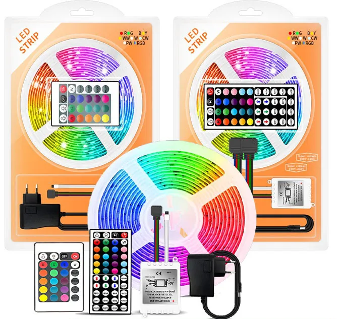 DHgate.com:LED Light Strip Kit, 5050 RGB Color Changing Light Belt with ...