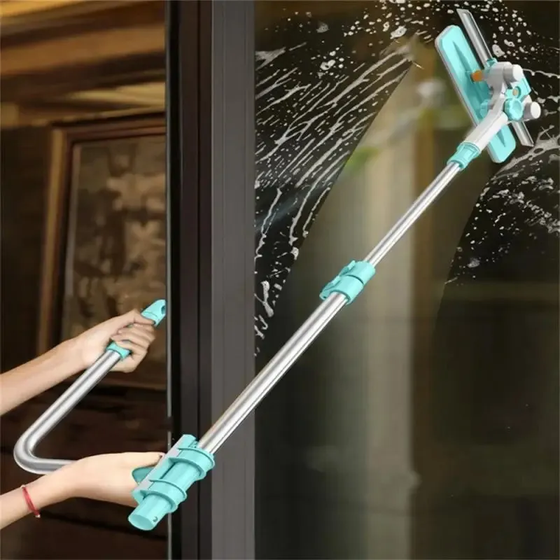 Double Sided Magnetic Window Cleaner - Adjustable Squeegee for Easy ...