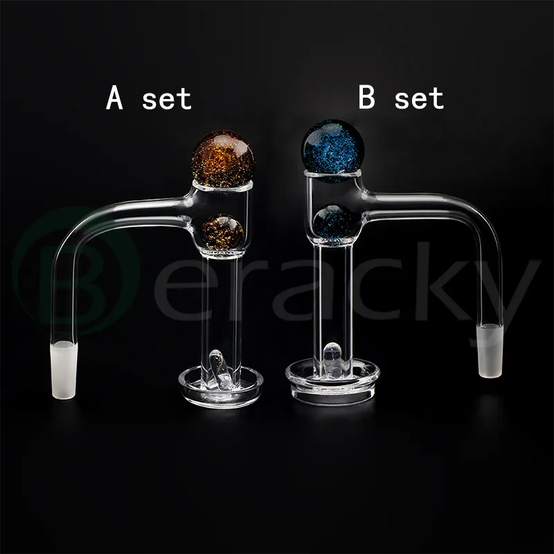 Dab Rig With Banger: Full Weld Quartz Terp Slurper Banger With Marble ...