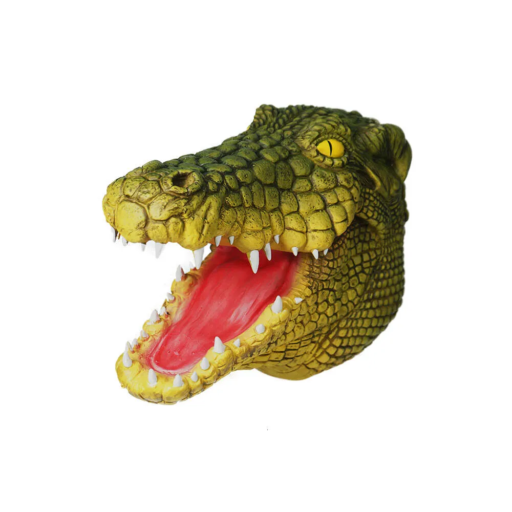 Realistic Crocodile Dinosaur Cosplay Mask For Adults Perfect For ...