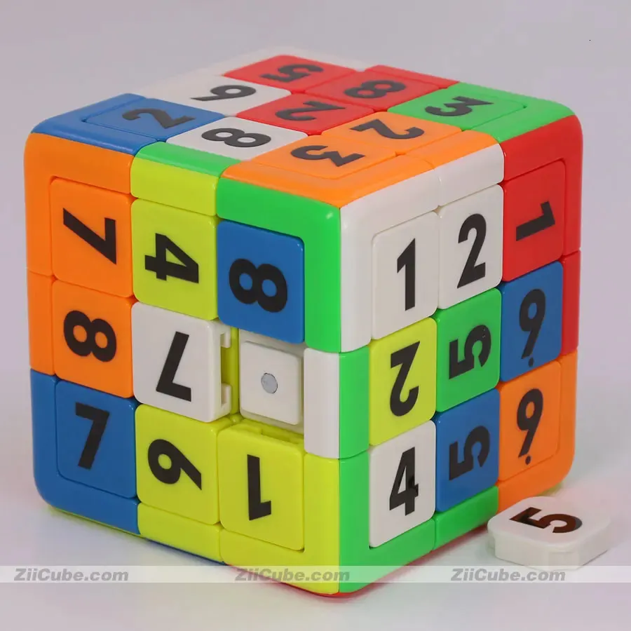 Magnetic Number Klotski Puzzle Cube Sudoku Logic Educational Toy Game ... Magnetic Number Klotski Puzzle Cube Sudoku Logic Educational Toy Game ...