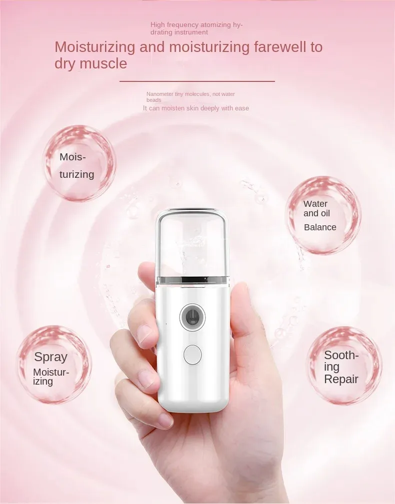 Mini Portable Humidifier: Beauty Spray & Hydrating Device ...