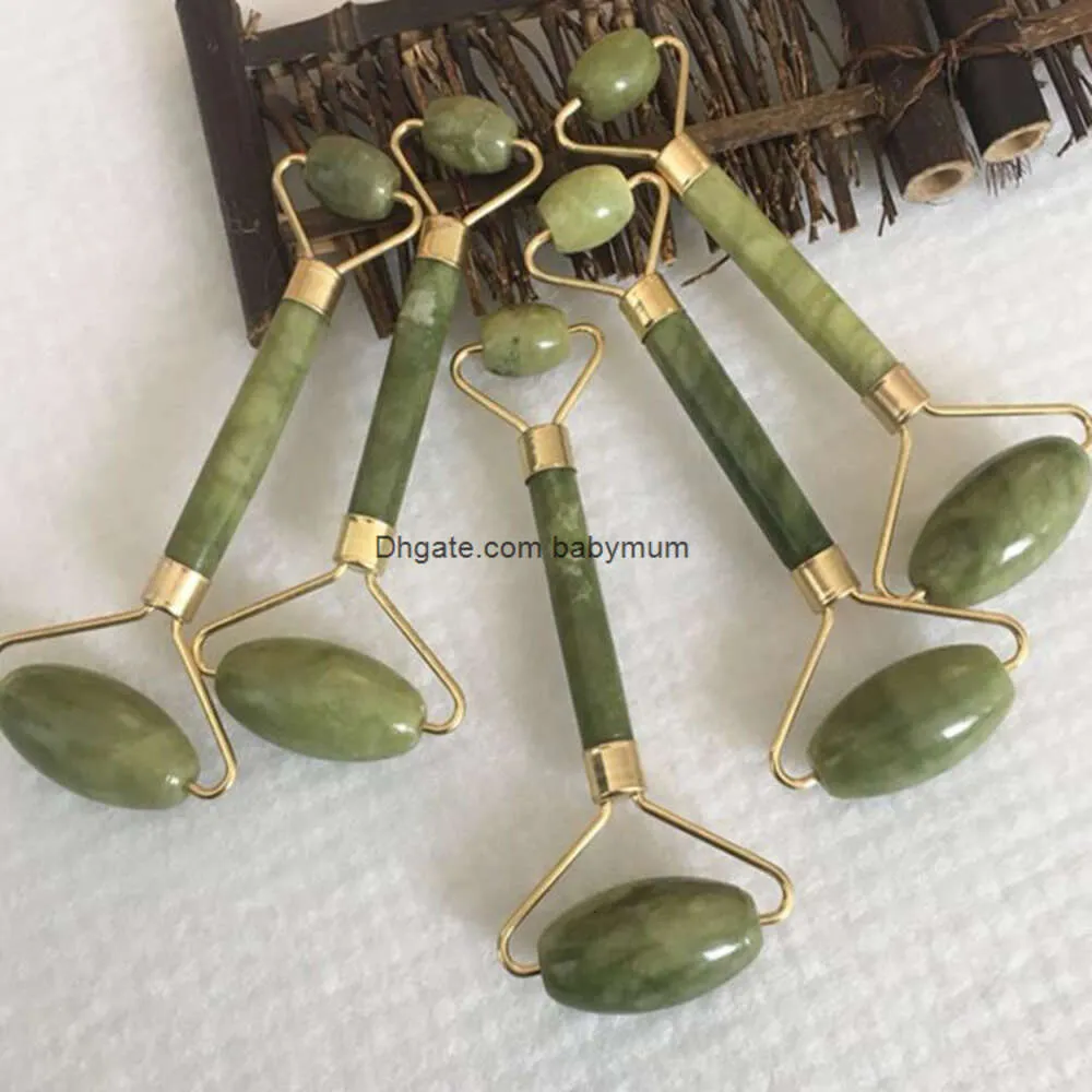 DHgate.com:Natural Jade Face Roller - Rose Quartz Face Massager for ...